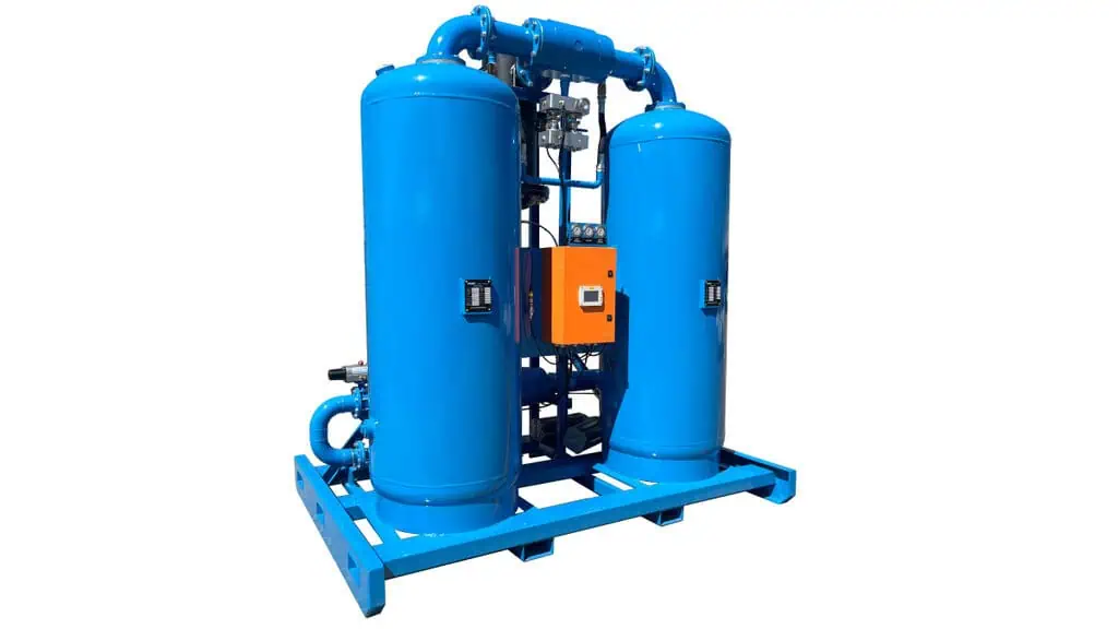 Compact, user-friendly low dew point compressed air dryers